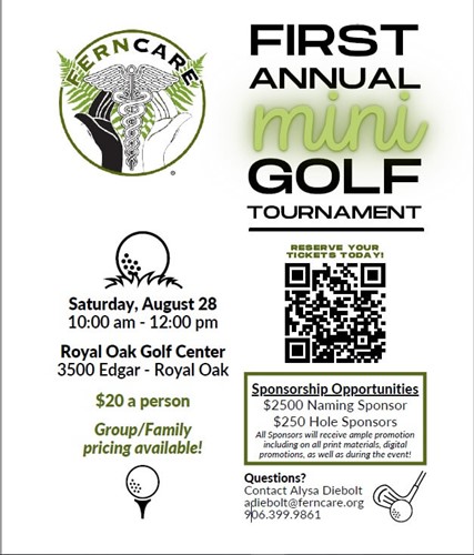 FIRST ANNUAL MINI GOLF TOURNAMENT first-annual-mini-golf-tournament